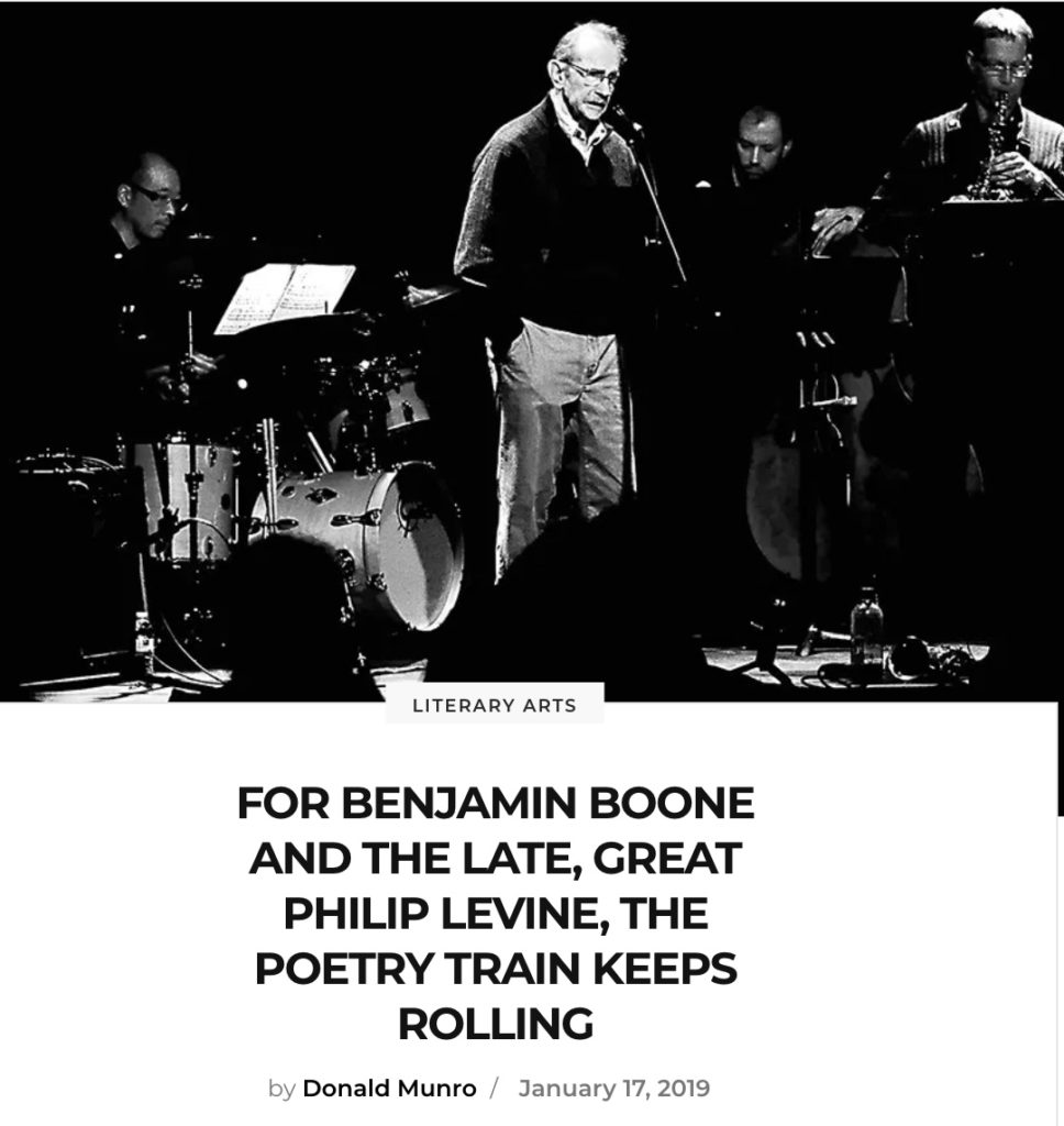 “Munro Review” in-depth interview about THE POETRY OF JAZZ, Vol 2 ...