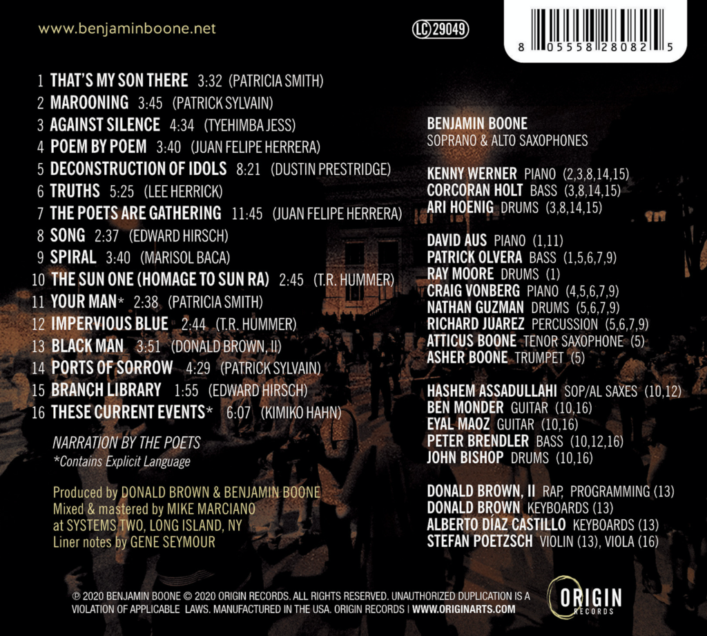 The Poets Are Gathering – Benjamin Boone